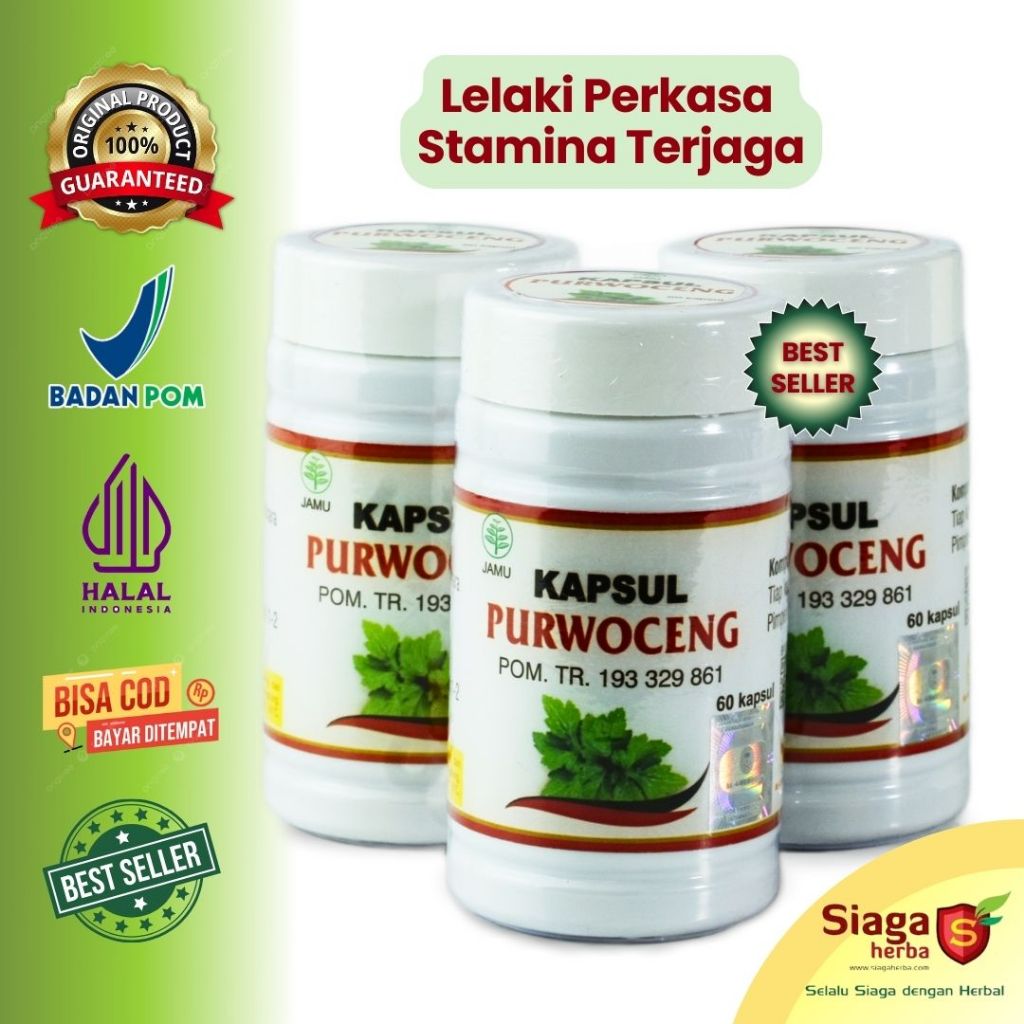Jual Kapsul Purwoceng Original Vitalitas dan Stamina 60 Kapsul Al ...