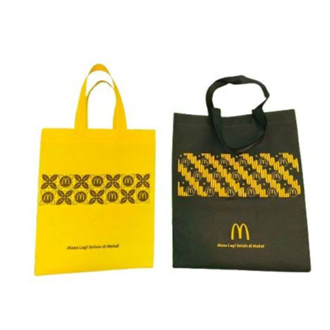 Jual Tas mcdonald terbaru Tote bag shopping bag mcd ( Kuning 30x25x18cm ...