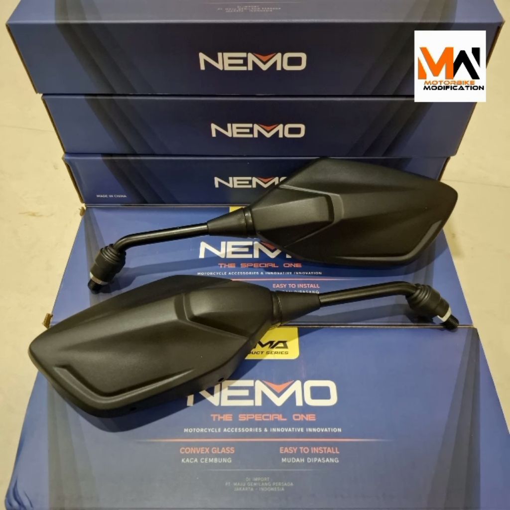 Jual Spion Nemo Nova Model Vario Gen2 Universal Motor Honda dan Yamaha ...