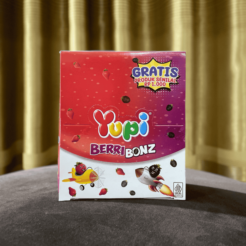 Jual [TERLENGKAP] Yupi Box | Isi 24 Pcs | Halal BPOM Beragam Varian ...