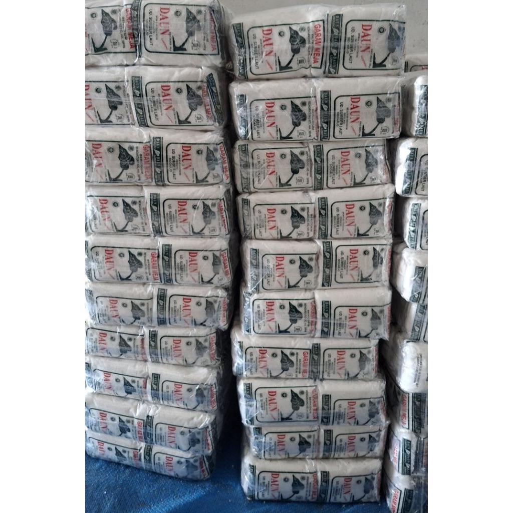 Jual [1 BALL 20 BUNGKUS] GARAM DAPUR HALUS BERYODIUM CAP DAUN LOMPONG ...