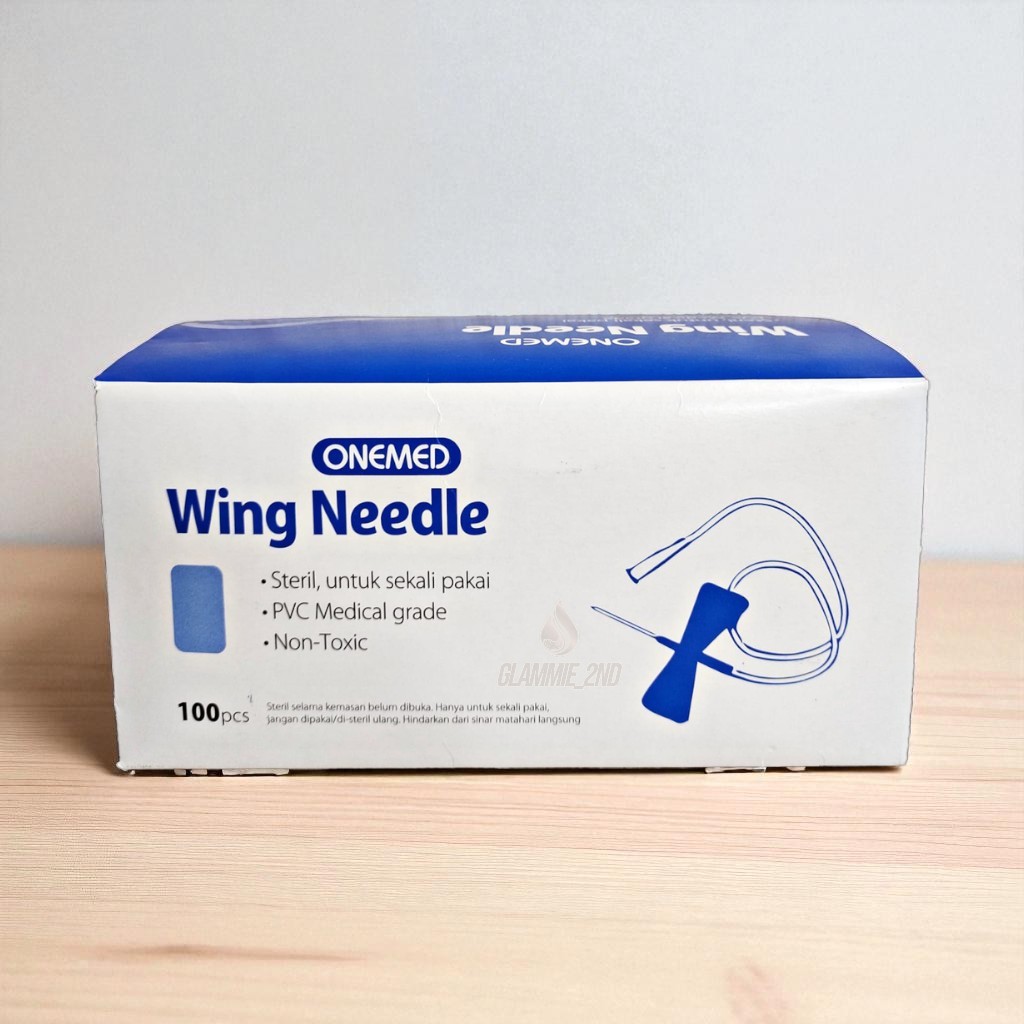Jual Ecer Satuan Wing Nedle Scalp Vein Onemed Ukuran 23G, 25G, & 27G ...