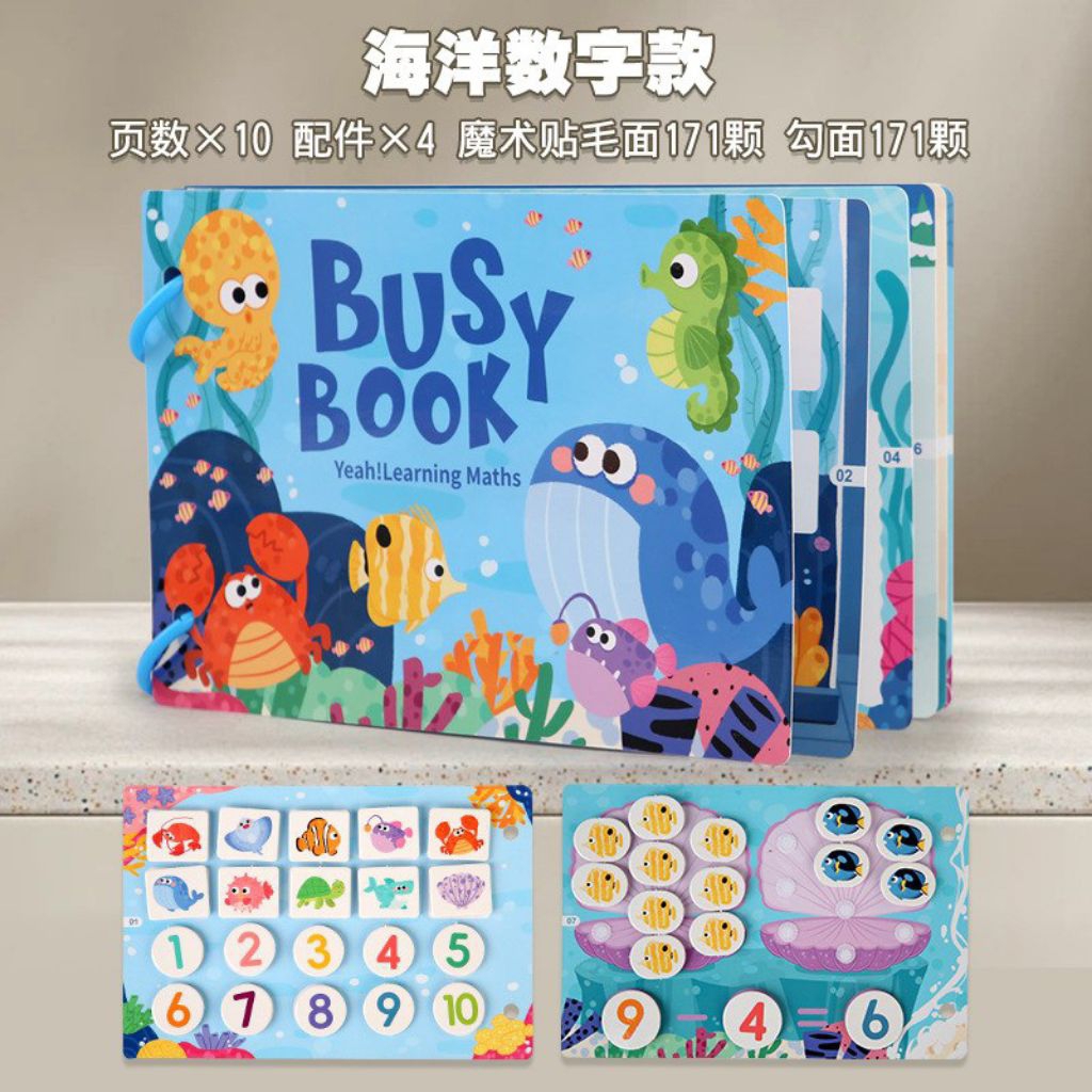 Jual busy book velcro | Shopee Indonesia