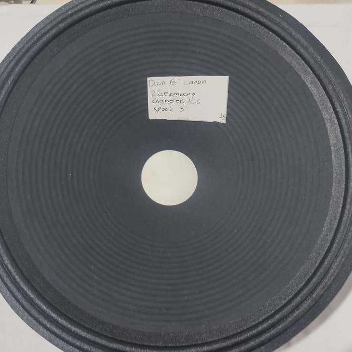 Jual (Instan) Daun / Daun Speaker / Speaker Daun 18" Inch 2 Gelombang ...