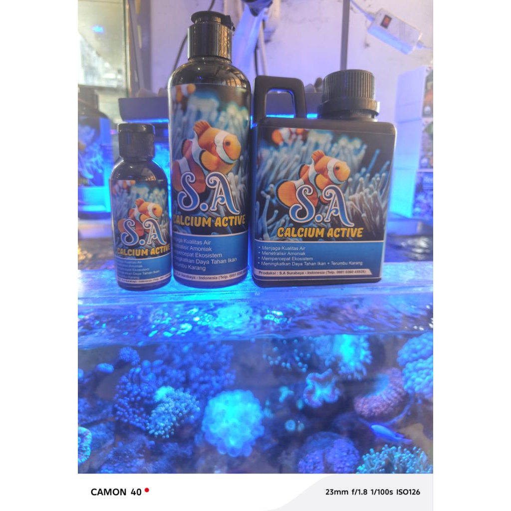 Jual CALSIUM ACTIVE sangat berguna untuk menjaga ekosistem air laut ...