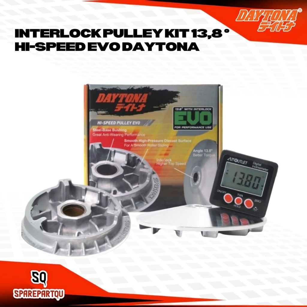 Jual Pulley Set Daytona Beat Deluxe Scoopy ESP NEW Genio LED Interlock ...