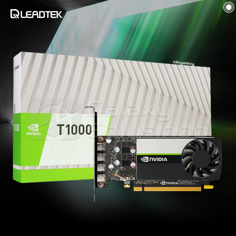 Jual LEADTEK Nvidia Quadro T1000 8GB GDDR6 - VGA DDR6 Graphic Card ...
