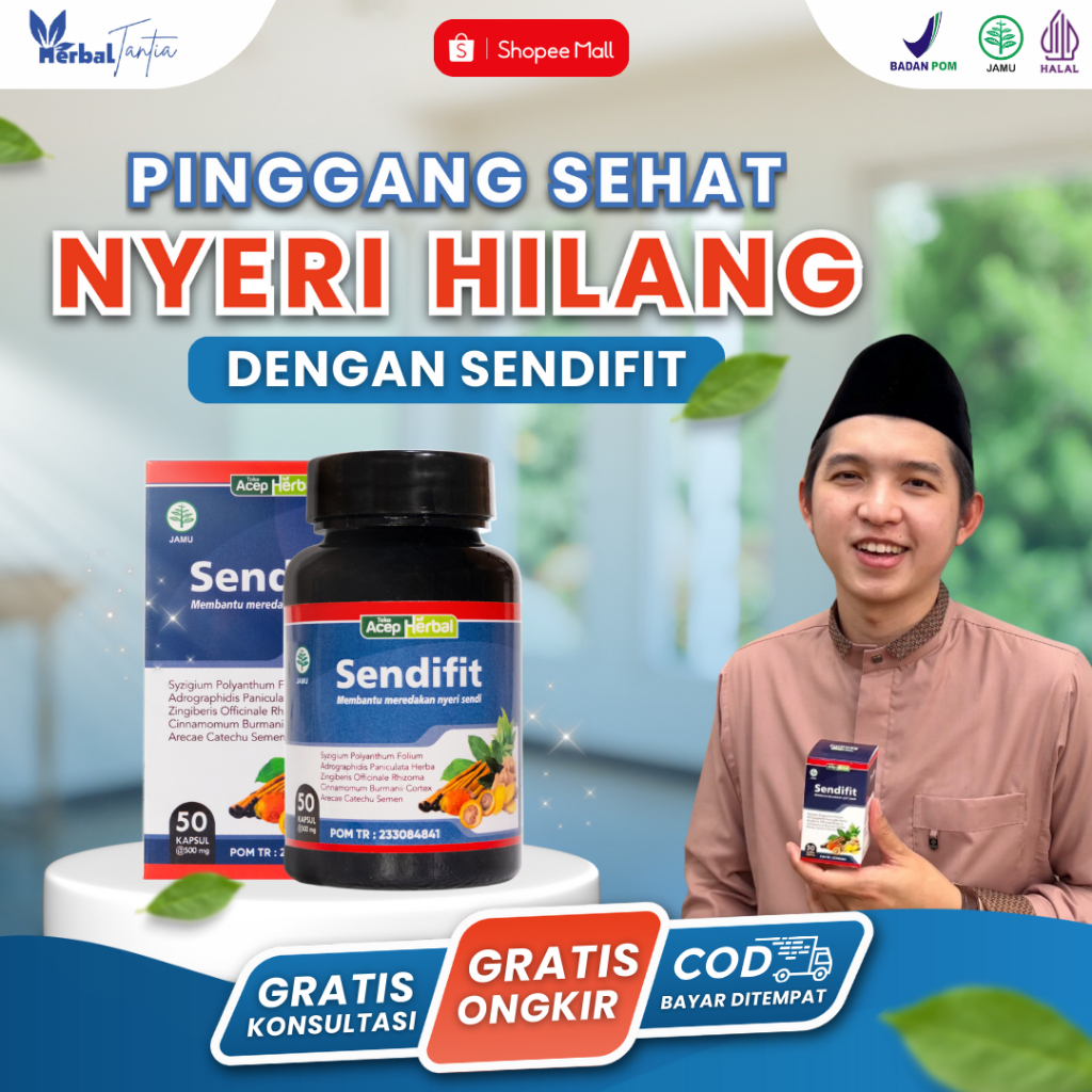 Jual Obat Sakit Pinggang Saraf Kejepit Asam Urat Rematik Nyeri Sendi ...