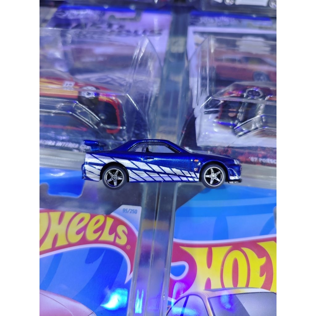 Jual Hotwheels Nissan Skyline R34 BNR34 Fast and Furious NFT Custom ...