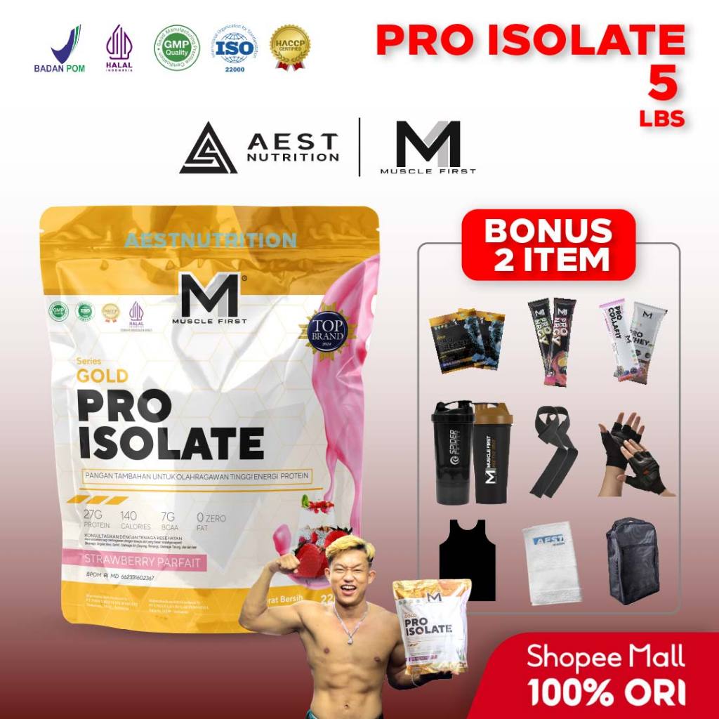 Jual Muscle First Pro Isolate 5 lbs Susu Protein Whey Isolate ...