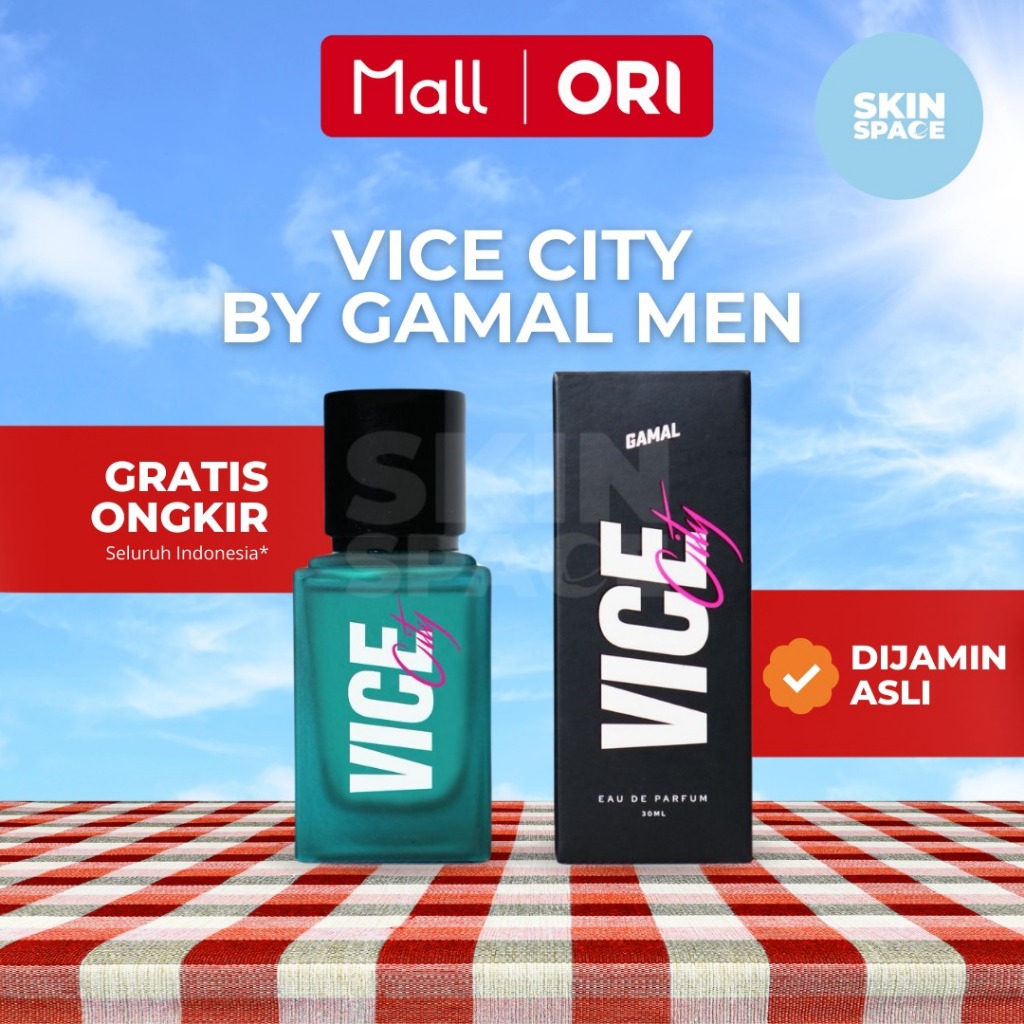 Jual Gamal Men Vice City Eau De Parfum Pria 30ml | Shopee Indonesia