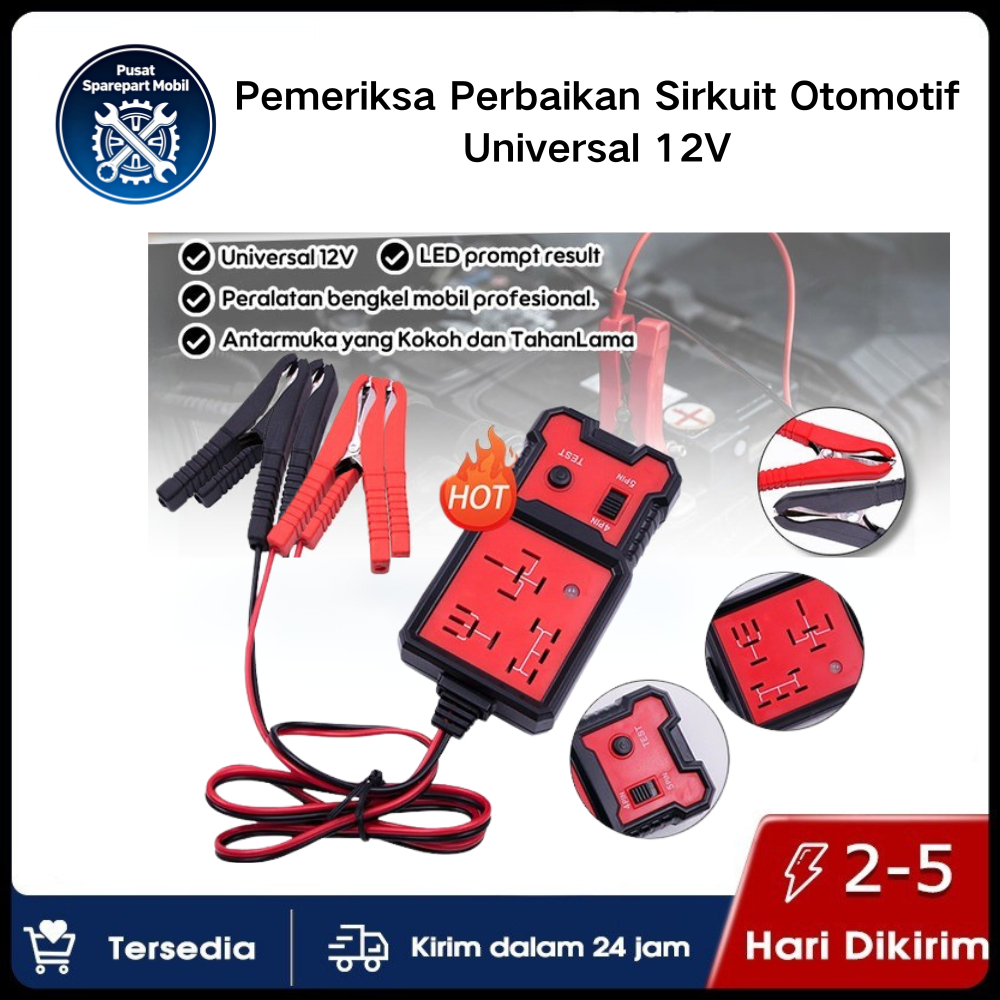 Jual CODNippy Relay Tester 12V Universal Electronic Car Circuit Repair ...