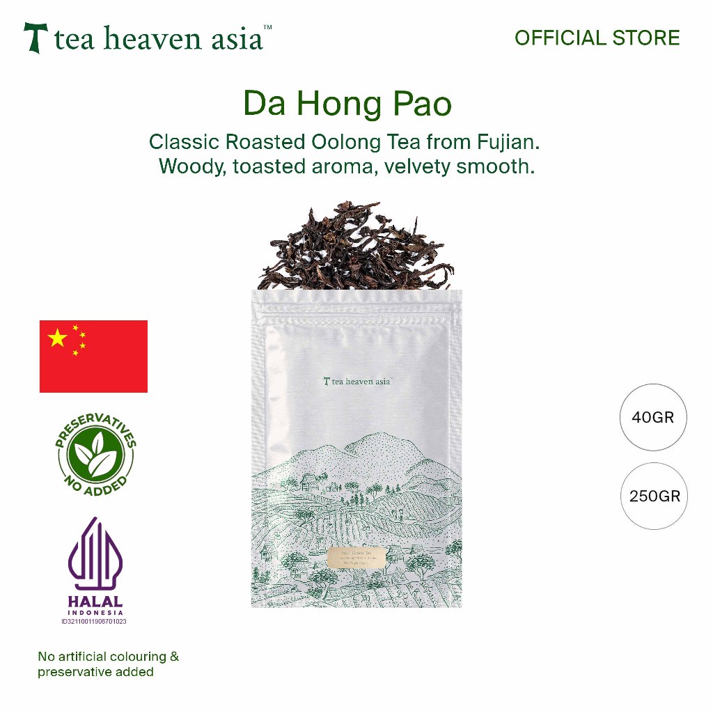 Jual Tea Heaven Da Hong Pao Oolong Tea | Shopee Indonesia