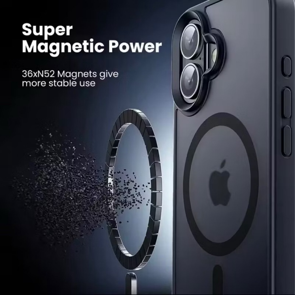 Jual Case Magsafe Black Edition Matte IPHONE X XS MAX XR 11 12 13 14 15 ...