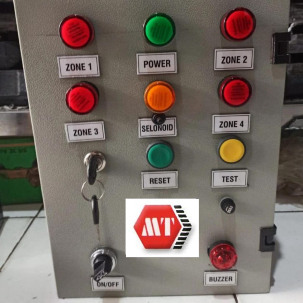 Jual Panel Detector Gas 4 Zone | Shopee Indonesia