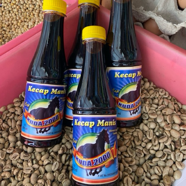 Jual Kecap manis, cap kuda 2000 khas tulungagung, isi 300ml | Shopee ...