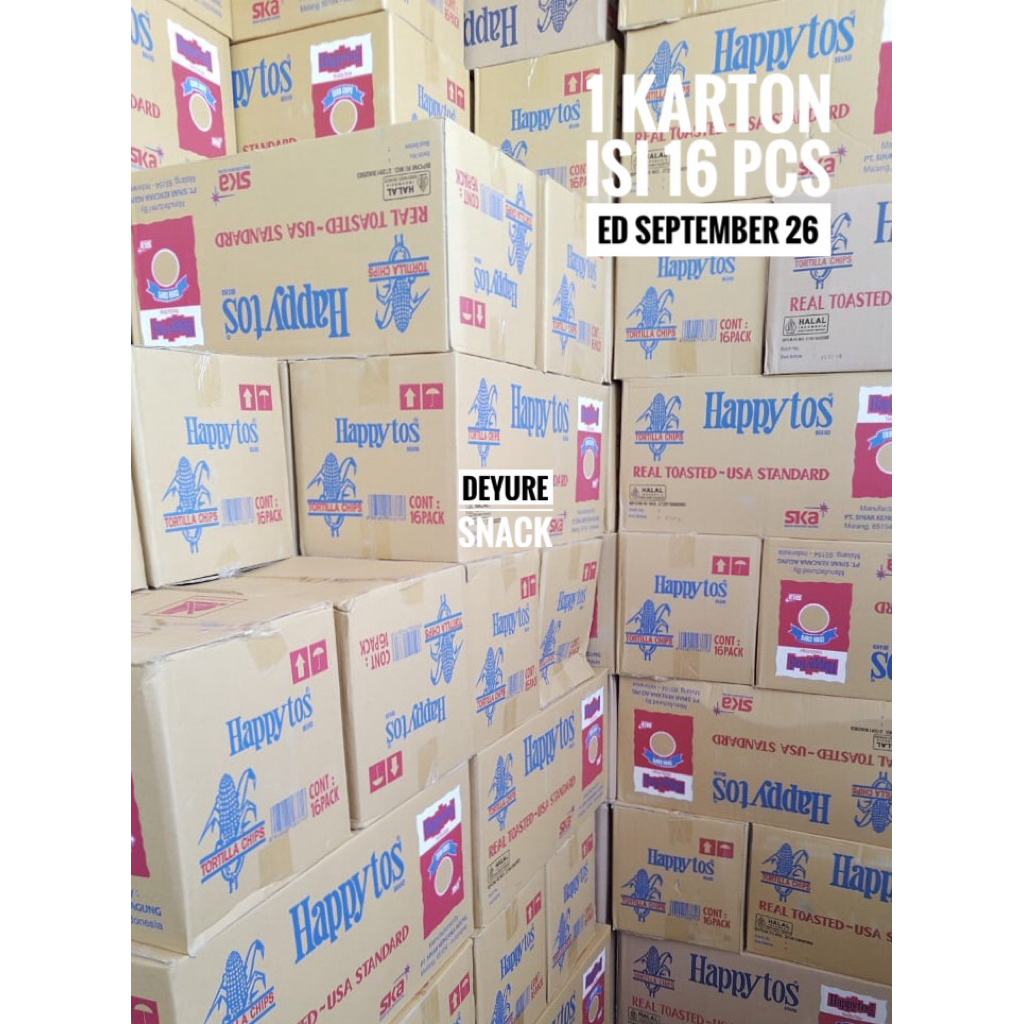 Jual happytos merah 1 karton isi 16 pcs | Shopee Indonesia