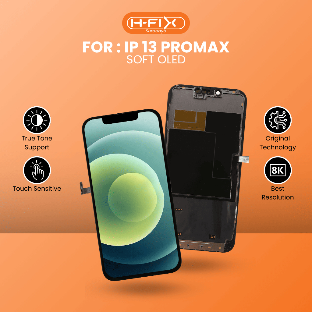 Jual H-Fix Lcd For iP 13 ProMax Move Ic Truetone On Fullset Touchscreen ...