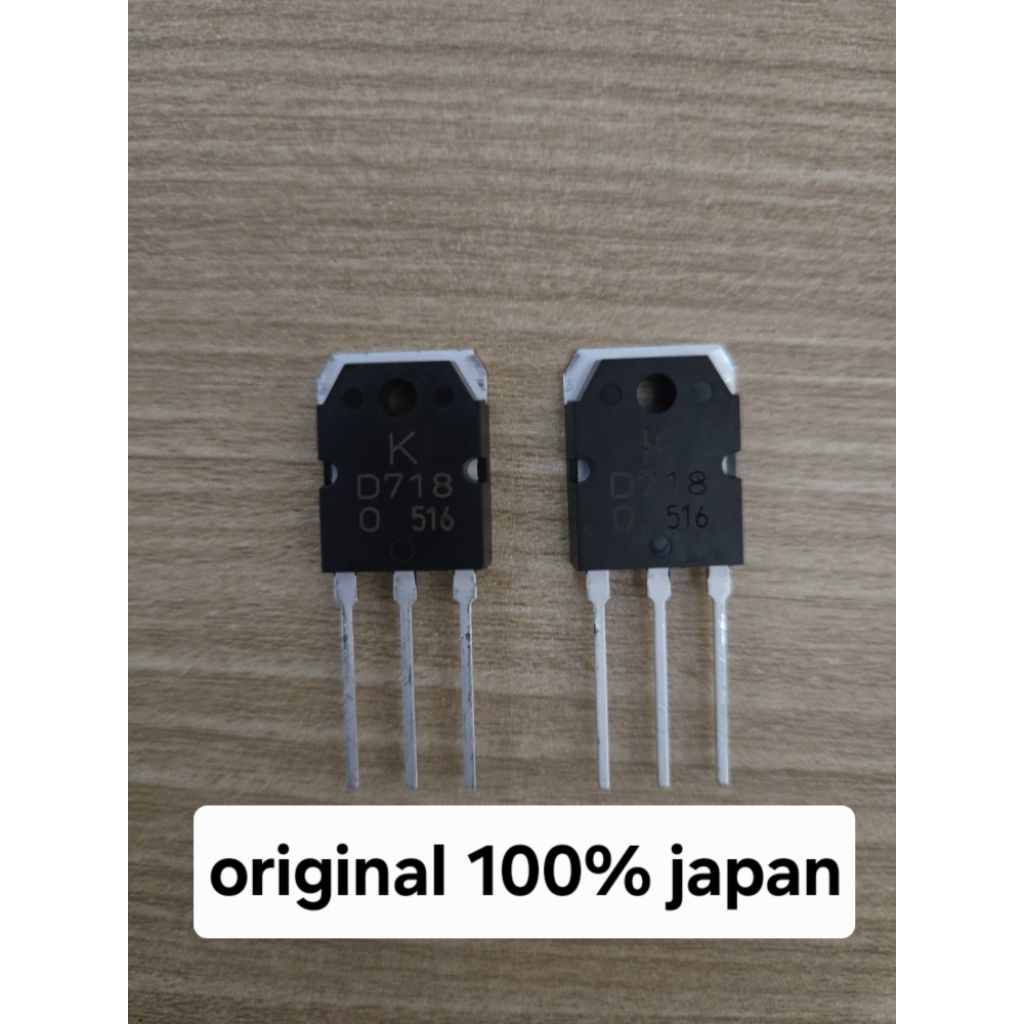 Jual TRANSISTOR D 718 KEC ORIGINAL | Shopee Indonesia