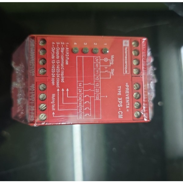 Jual TELEMECANIQUE PREVENTA XPS-CM 24VDC SAFETY RELAY 24VDC XPSCM1144 ...