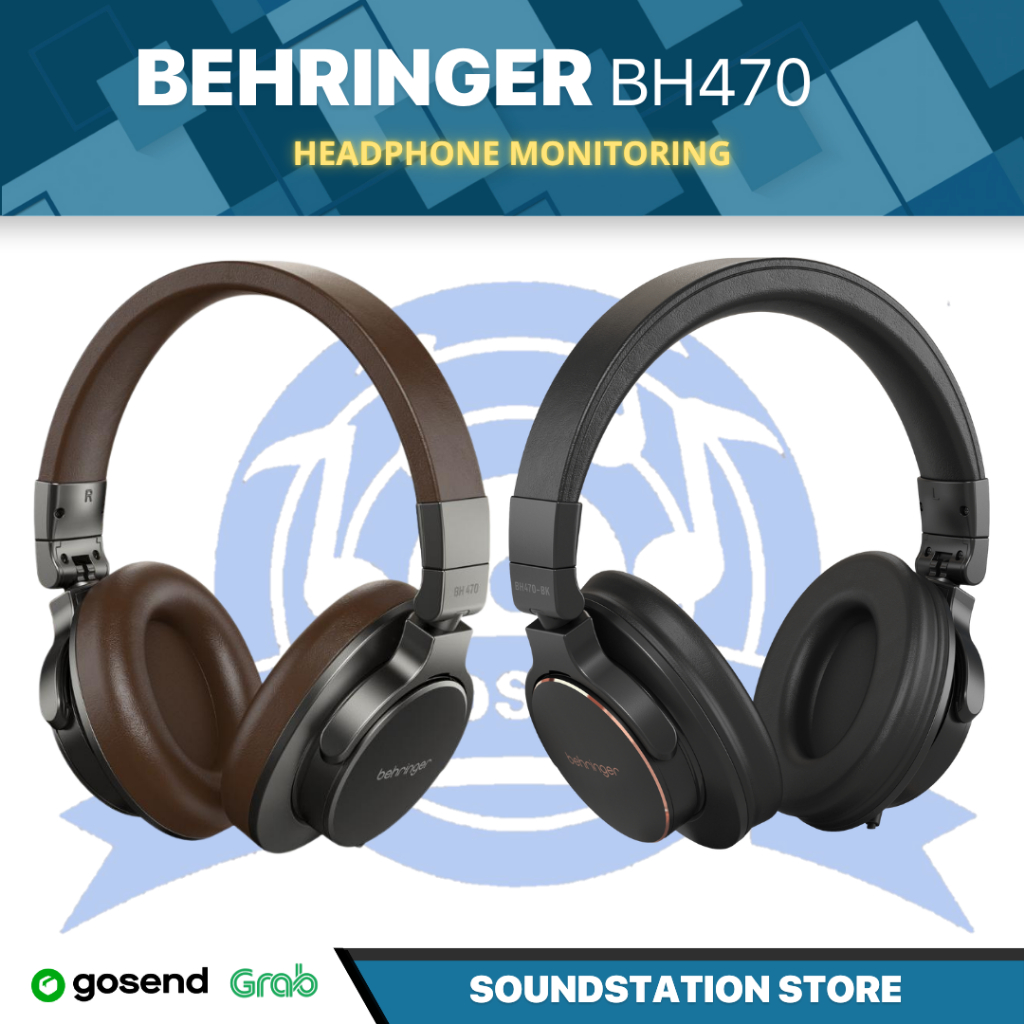 Jual Behringer BH470 Studio Recording Monitoring Headphone | Shopee ...