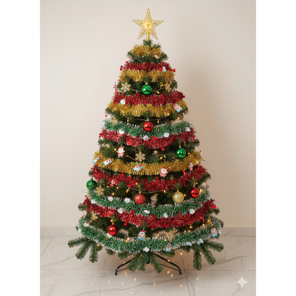 Jual SLINGER NATAL PANJANG 2 METER / BAHAN BERKUALITAS BAGUS / DEKORASI ...