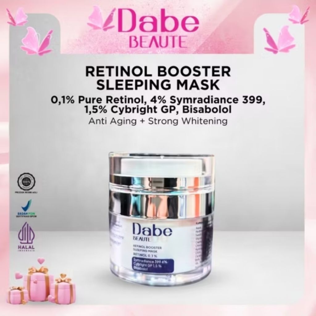 Jual RETINOL BOOSTER SLEEPING MASK DABE BEAUTE BY BELLA SHOFIE RIGAN ...