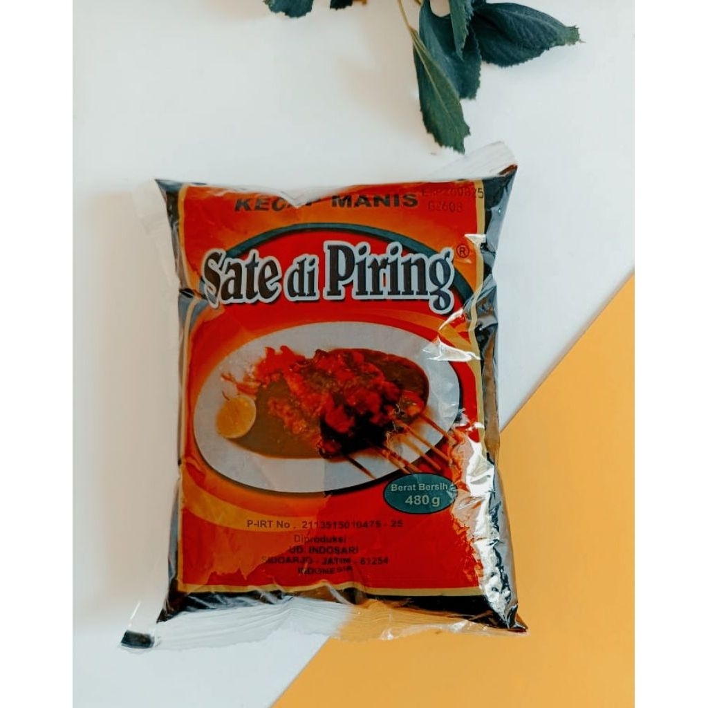 Jual Kecap manis Sate di Piring 480 g (min.6) | Shopee Indonesia