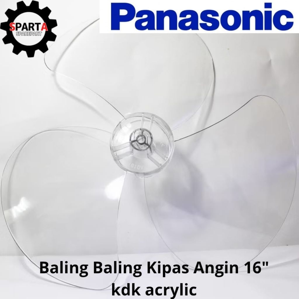 Jual Baling Baling Kipas Angin Panasonic 16 Inc Acrylic Kdk | Shopee ...