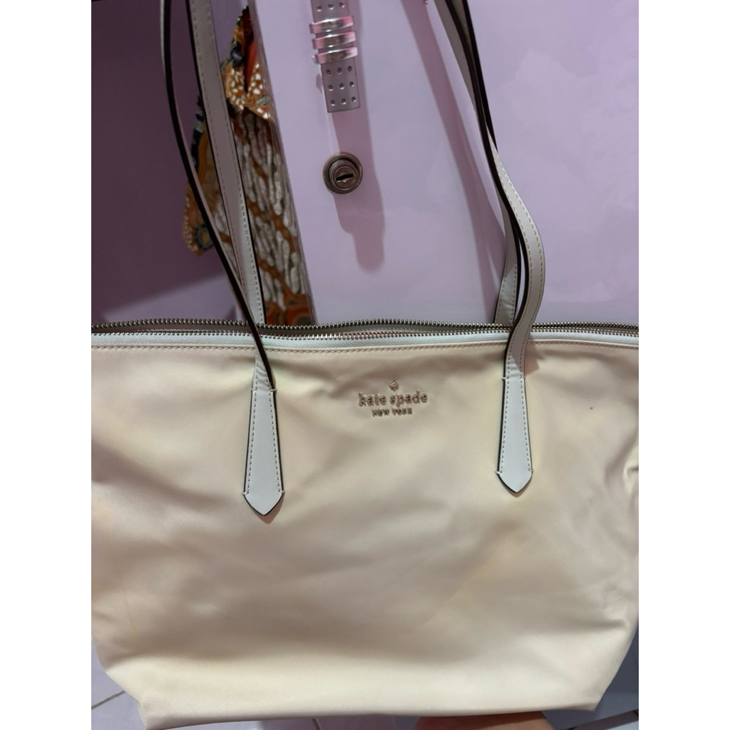 Jual PRELOVED barang pribadi // KATE SPADE TOTE BAG besar obrallll ...