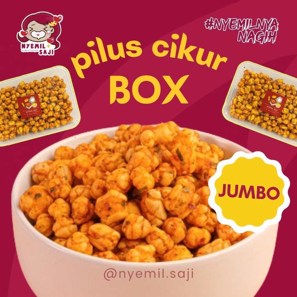 Jual BOX PILUS CIKUR NYEMIL SAJI | Shopee Indonesia