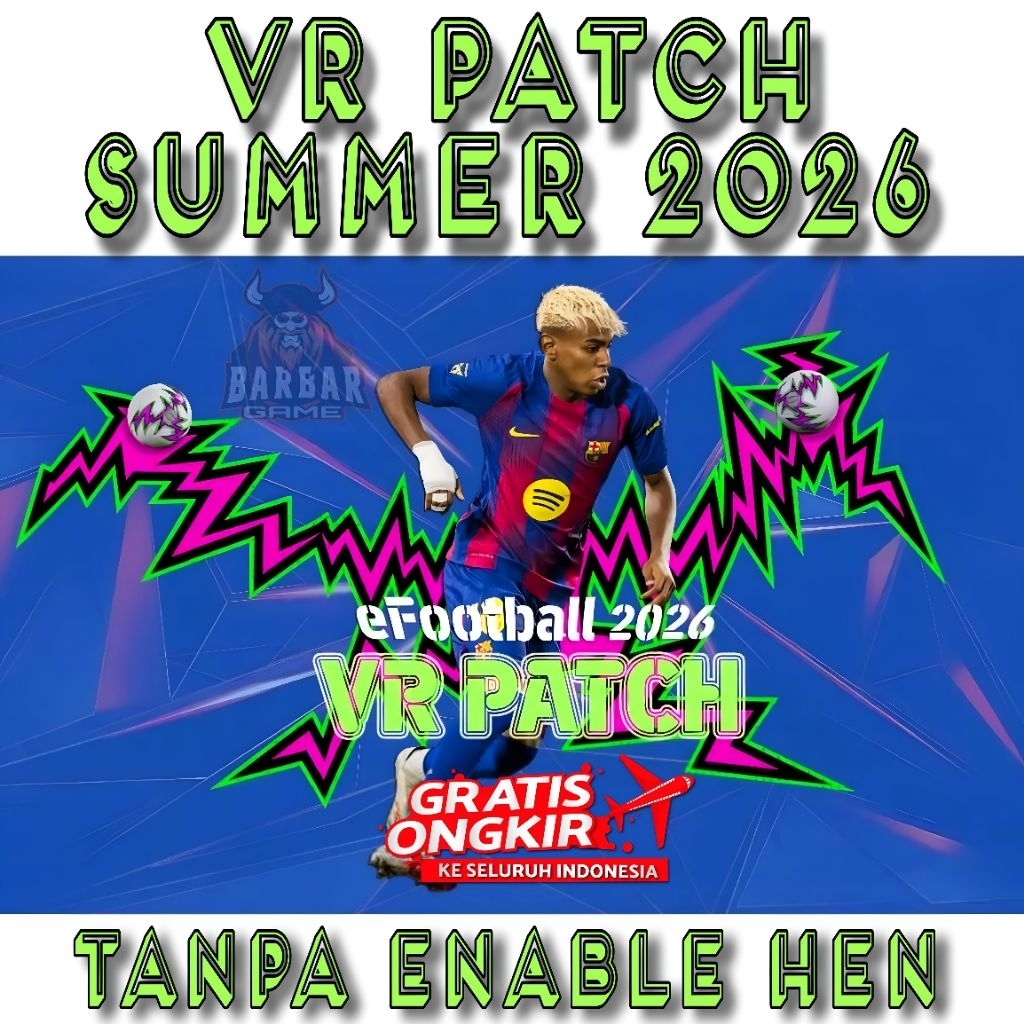 Jual New!! VR Patch PES SUMMER 2026 Update SUMMER 2025 / 2026 - game ps2 ps3 ps4 cfw hfw hen ...
