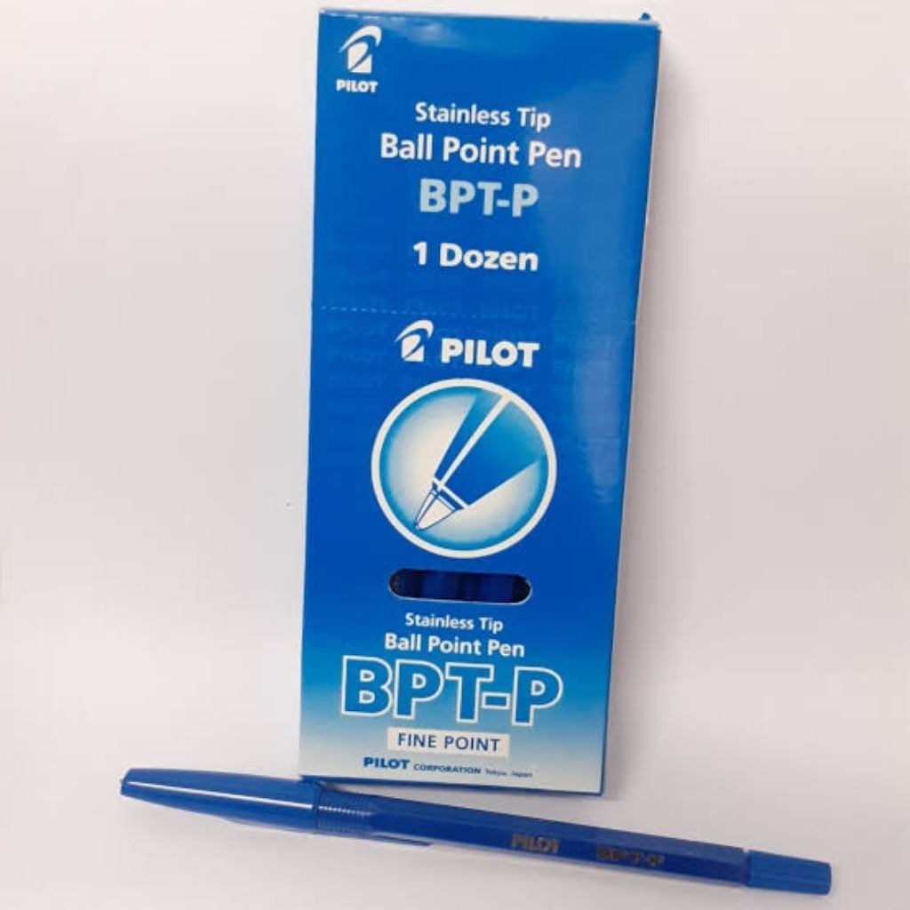 Jual Pulpen Pilot Original – 1 Lusin | Tinta Hitam & Biru | Pulpen ...