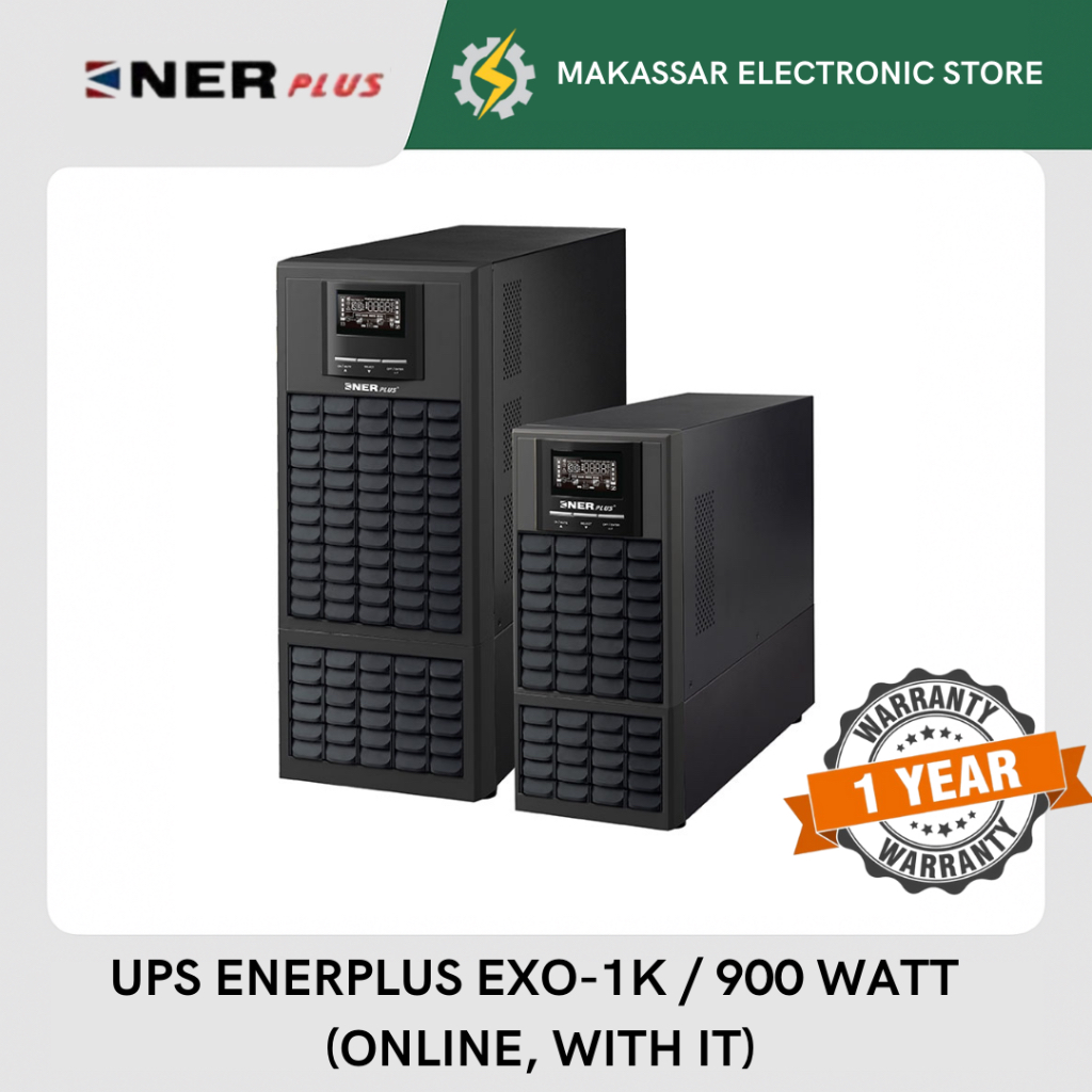 Jual UPS ENERPLUS PURE SINEWAVE BUILTIN ISOLATION TRANSFORMER EXO 1K ...