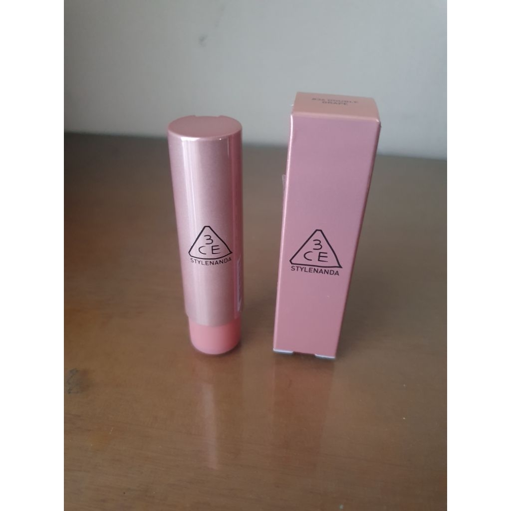 Jual Preloved 3CE Glazy Lip Glow -Tinted Lip Balm Shade Double Grape ...