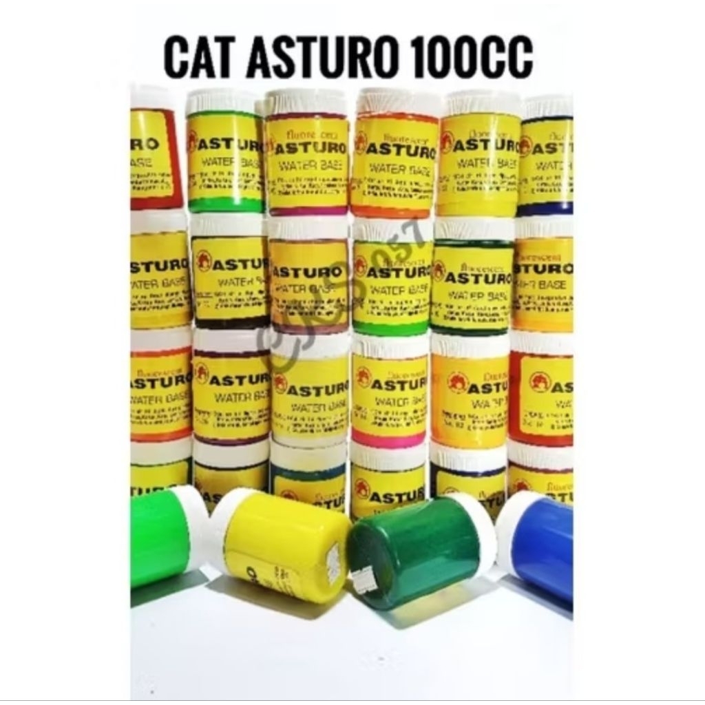 Jual Cat Asturo 100cc / Waterbased Asturo | Shopee Indonesia