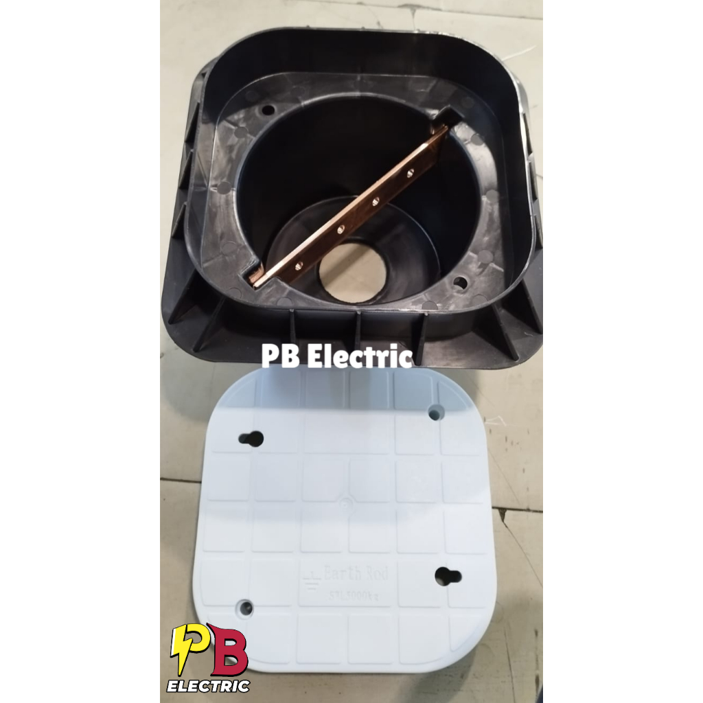 Jual Bak Kontrol Grounding PVC Putih Hitam + Busbar Tembaga / Box ...