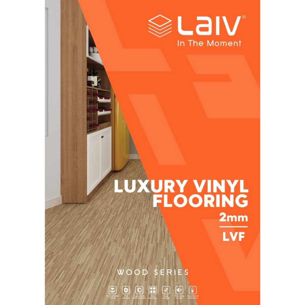 Jual VINYL LANTAI LAIV 2MM - VINYL FLOORING LVF WOOD SERIES | Shopee ...