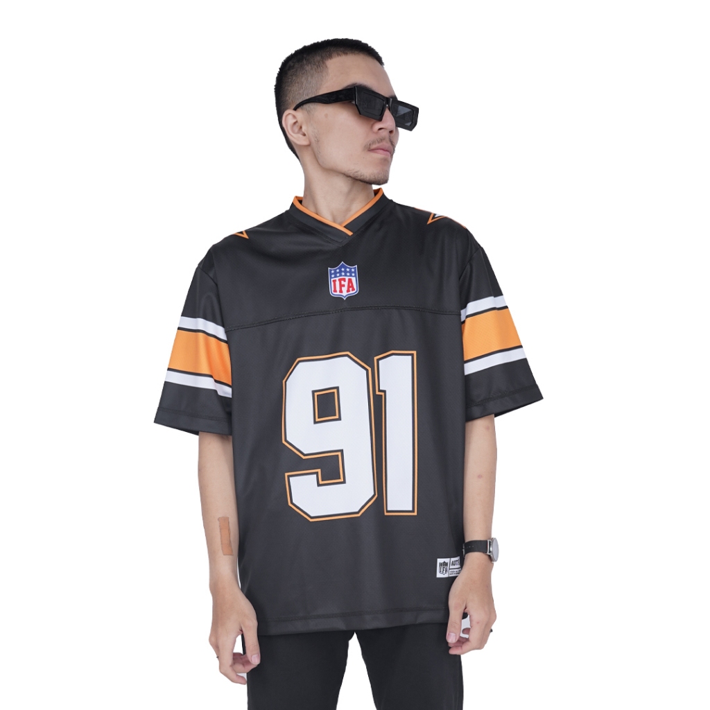 Jual IFA / 91 / Number Series / Jersey / Street wear / Oversize / NFL ...