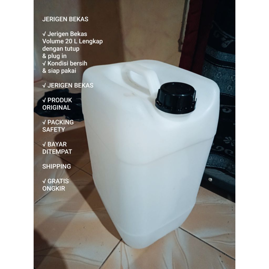 Jual Jerigen Bekas 25 Liter / Jerigen Bekas 20 Liter / Jerigen Bekas 5 ...