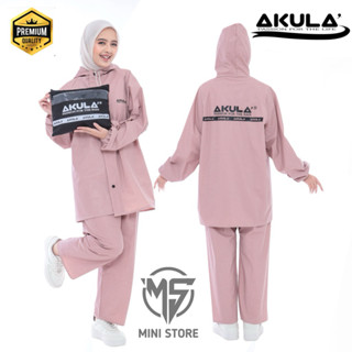 Jual JAS HUJAN AKULA setelan celana pria wanita anti rembes kuat bahan PVC | Shopee Indonesia