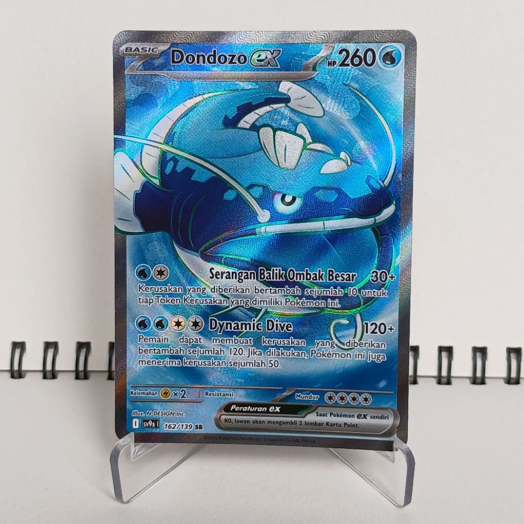 Jual Dondozo EX - Kartu Pokémon TCG Indonesia - Scarlet & Violet Ikatan ...