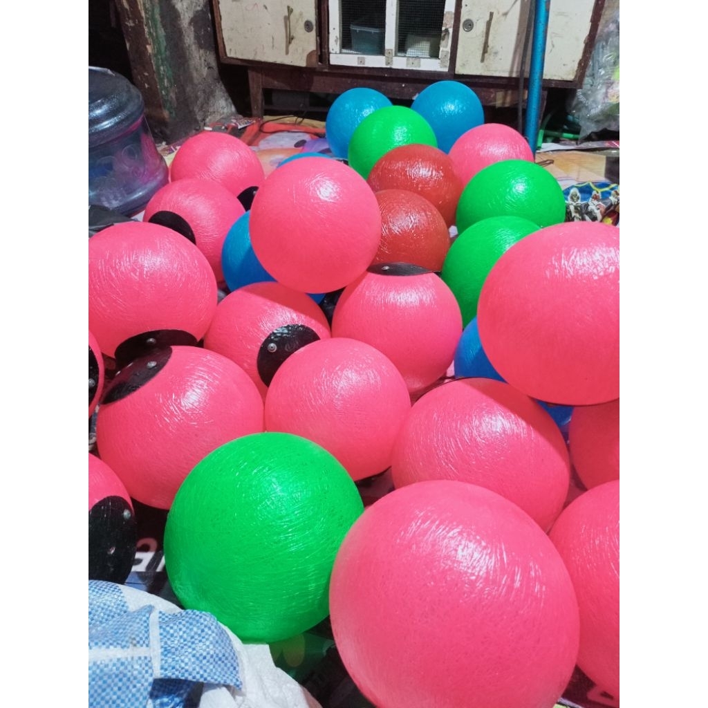 Jual lampu lampion benang gantung outdoor dan indoor diameter 20cm ...