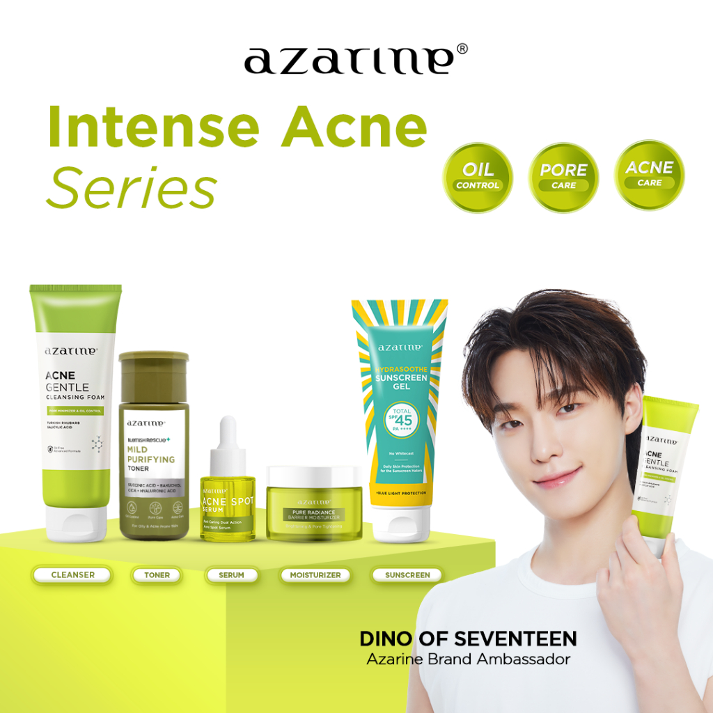 Jual Azarine Intense Acne Series [5 pcs] Paket Skin untuk Mengatasi ...