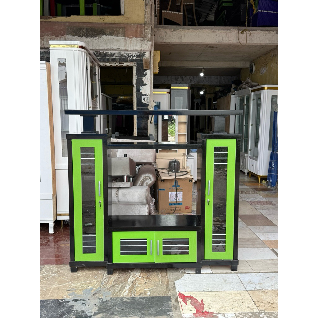 Jual bupet tv seruni ukuran Panjang 160xLebar 40xTiggi 155 bahan ...
