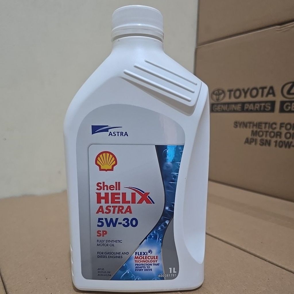Jual Oli Mesin Shell Helix ASTRA 5W-30 100% ORIGINAL Kemasan 1 liter ...