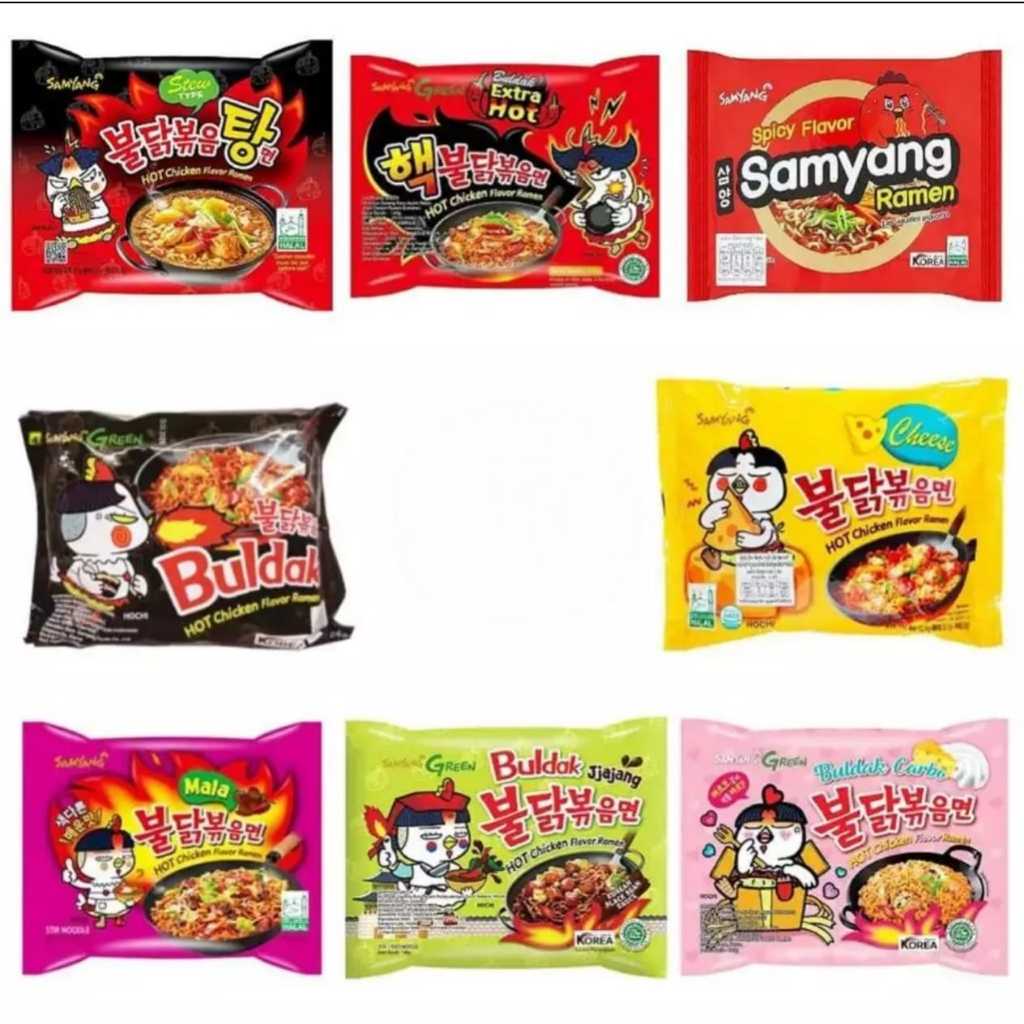 Jual Samyang Buldak Mie Instan Korea All Varian | Shopee Indonesia