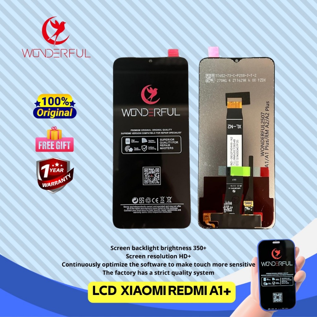 Jual WONDERFUL LCD Touchscreen Xiaomi Redmi A1 / A1 Plus / A2 / A2 Plus ...