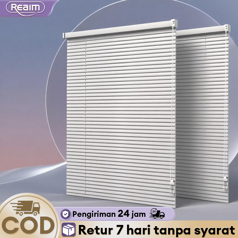 Jual Reaim Blinds Gorden Venetia Aluminium Tarik Tali untuk Jendela ...