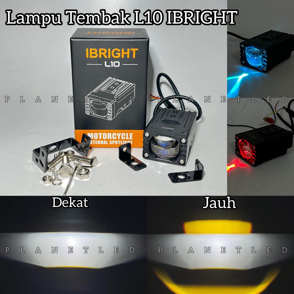 Jual Lampu Tembak L10 Ibright Full alumunium & Waterproof | Shopee Indonesia